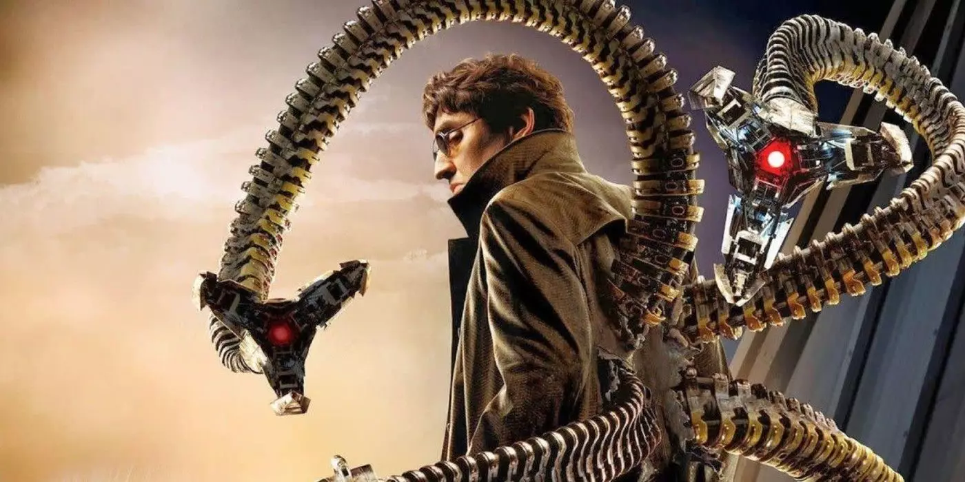 Alfred Molina isip Doctor Octopus sa Spider-Man 2