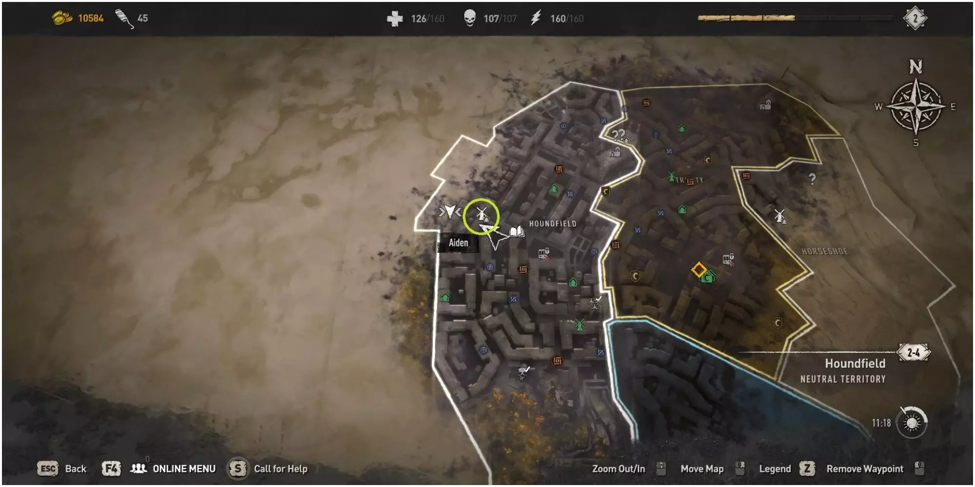 Dying Light 2 Locating Birch Windmill On The Map