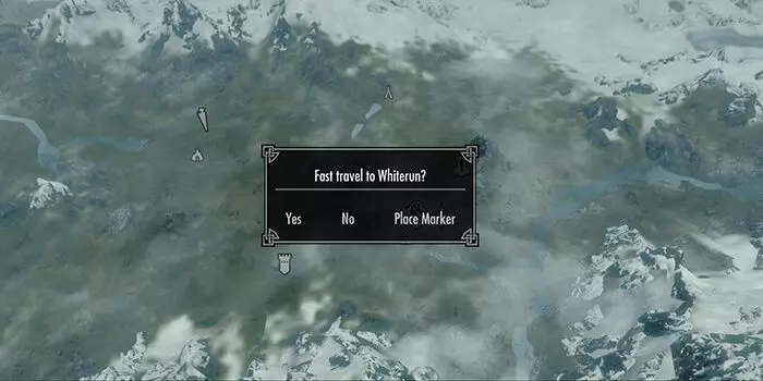 Skyrim viaje rápido