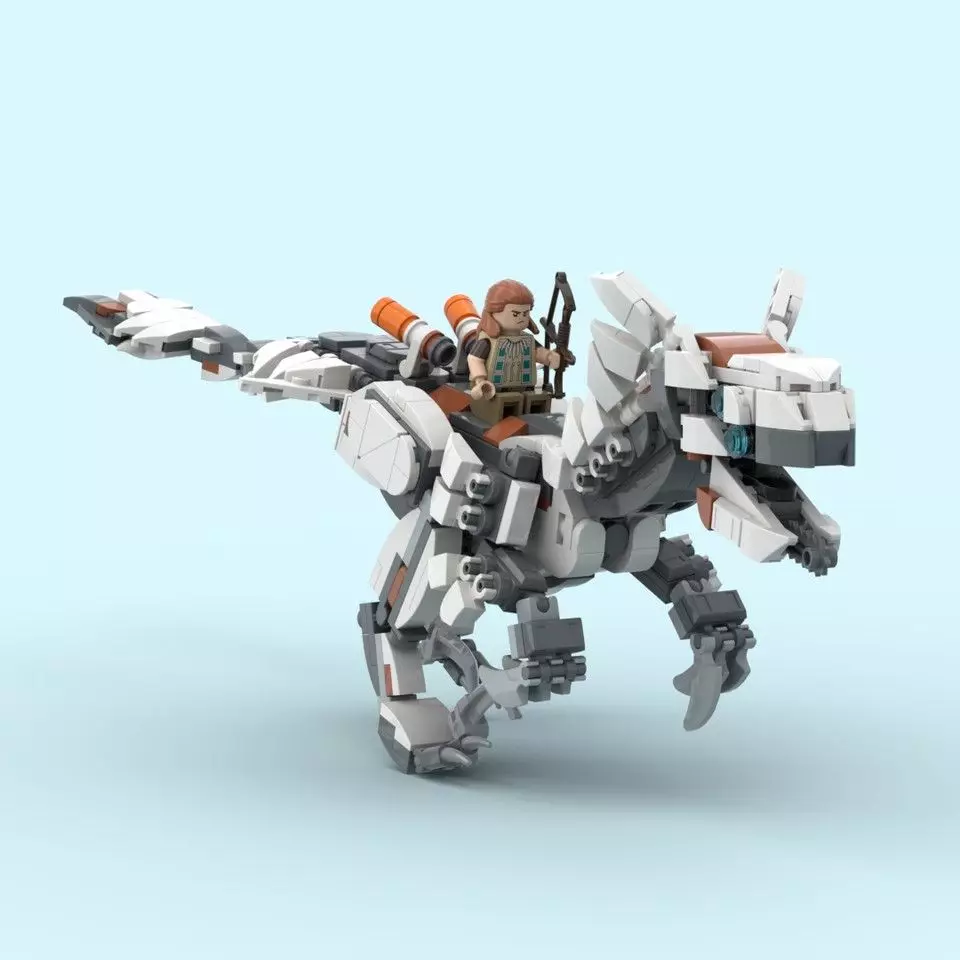 горизонт тыюу салынган West Clawstrider Lego Fan Art 2