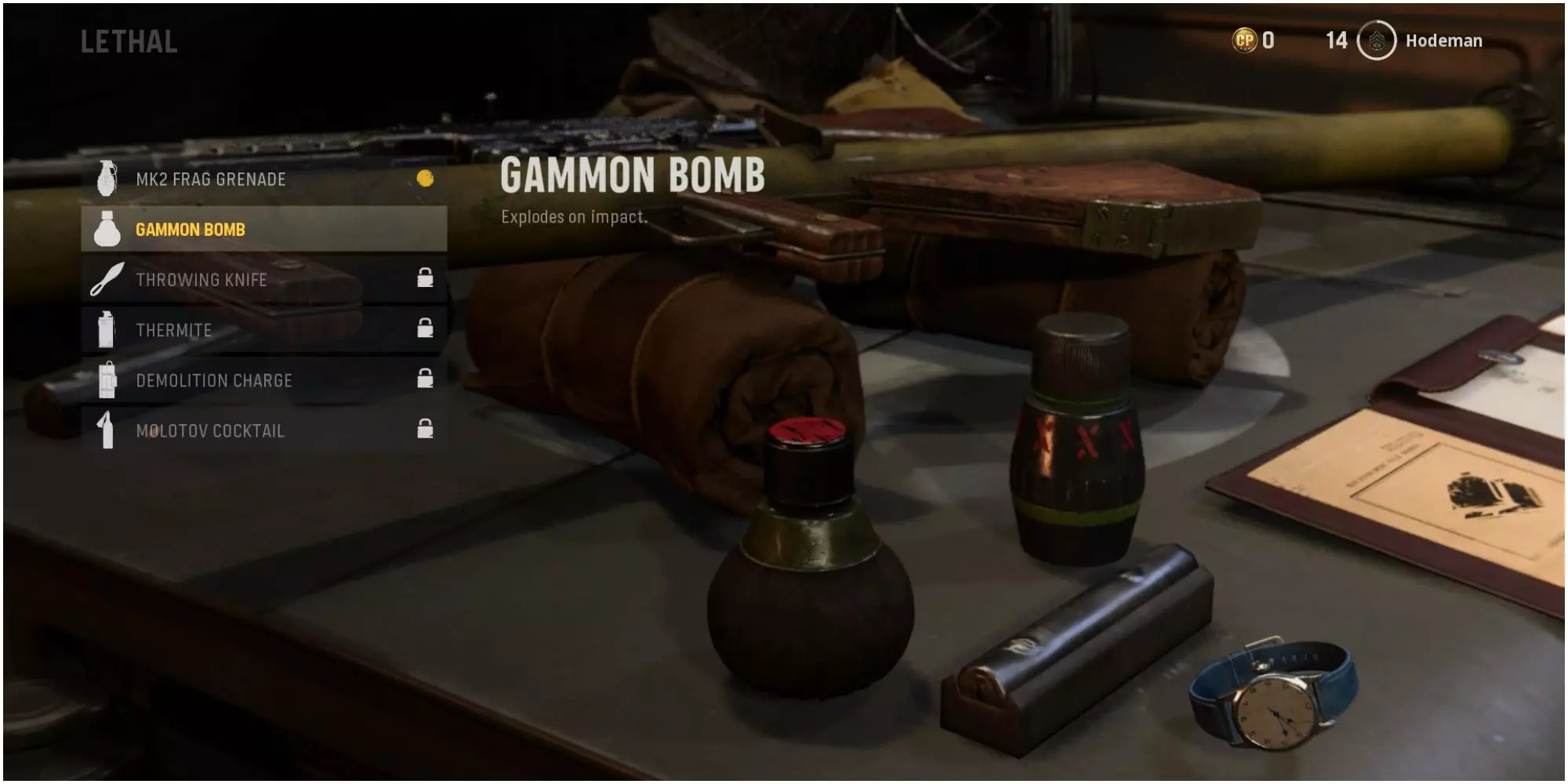 คำอธิบายของ Call Of Duty Vanguard ของ Lethal Gammon Bomb