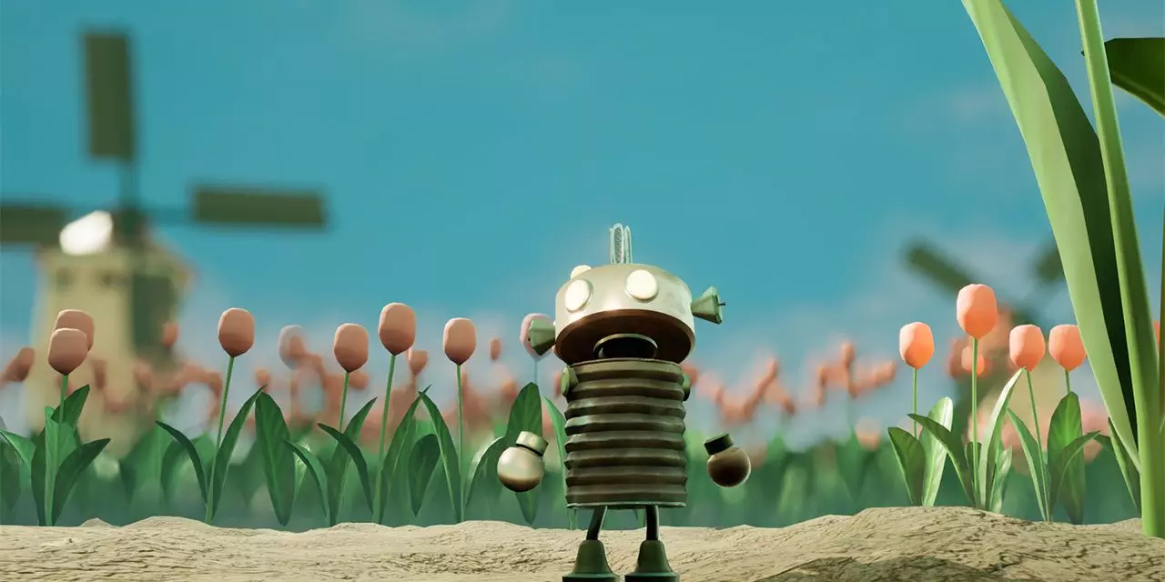 Misc-dən buddy the robot. Kiçik Tale video oyunu