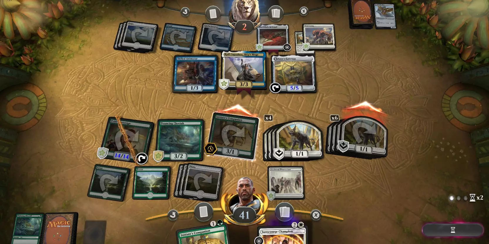 Magic the Gathering Arena Gameplay Skärmdump