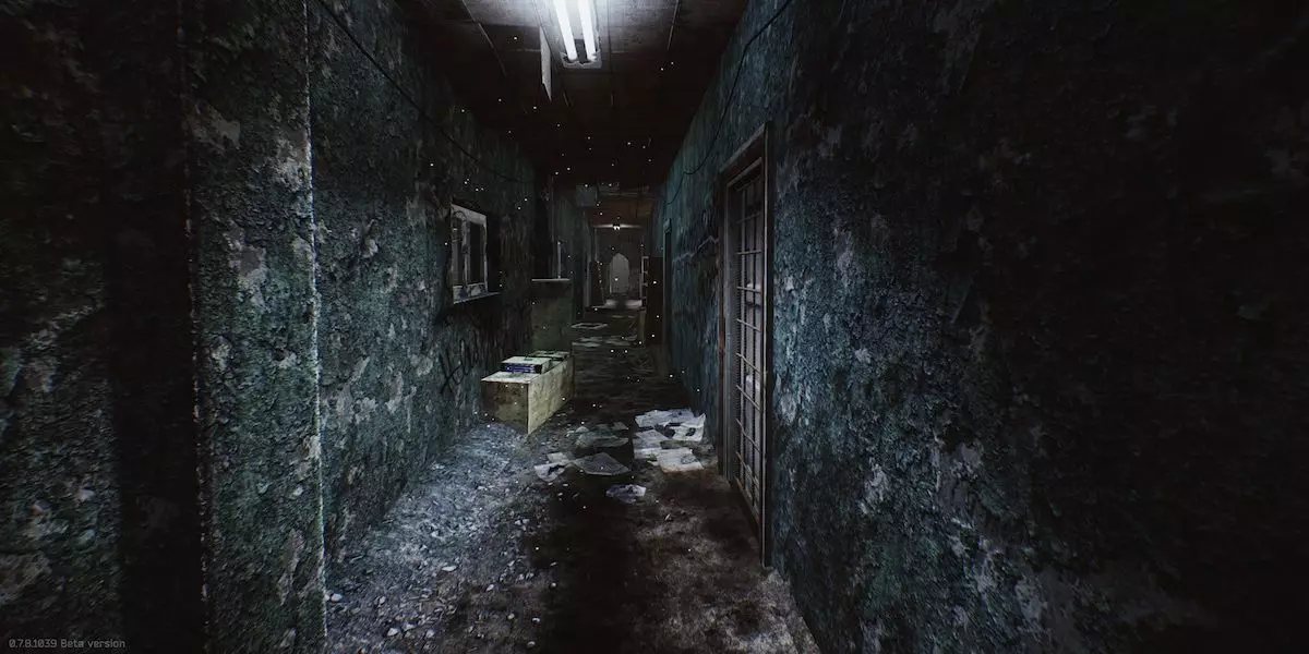 Tarkov fabrika koridorları