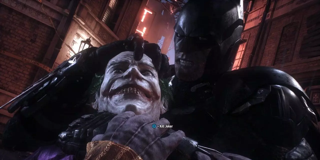 Der Joker und Batman in Batman: Arkham Knight