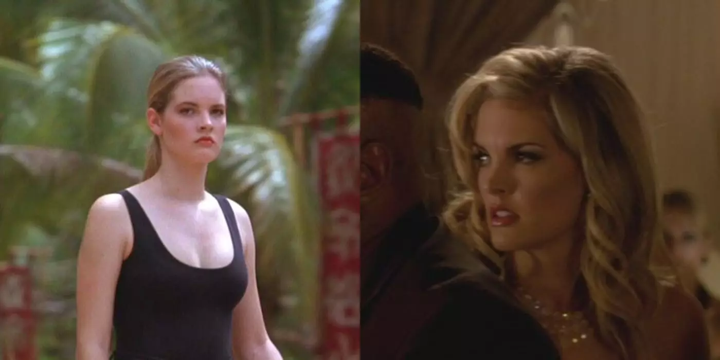 Bridgette Wilson mint Sonya vs Bridgette Wilson Now