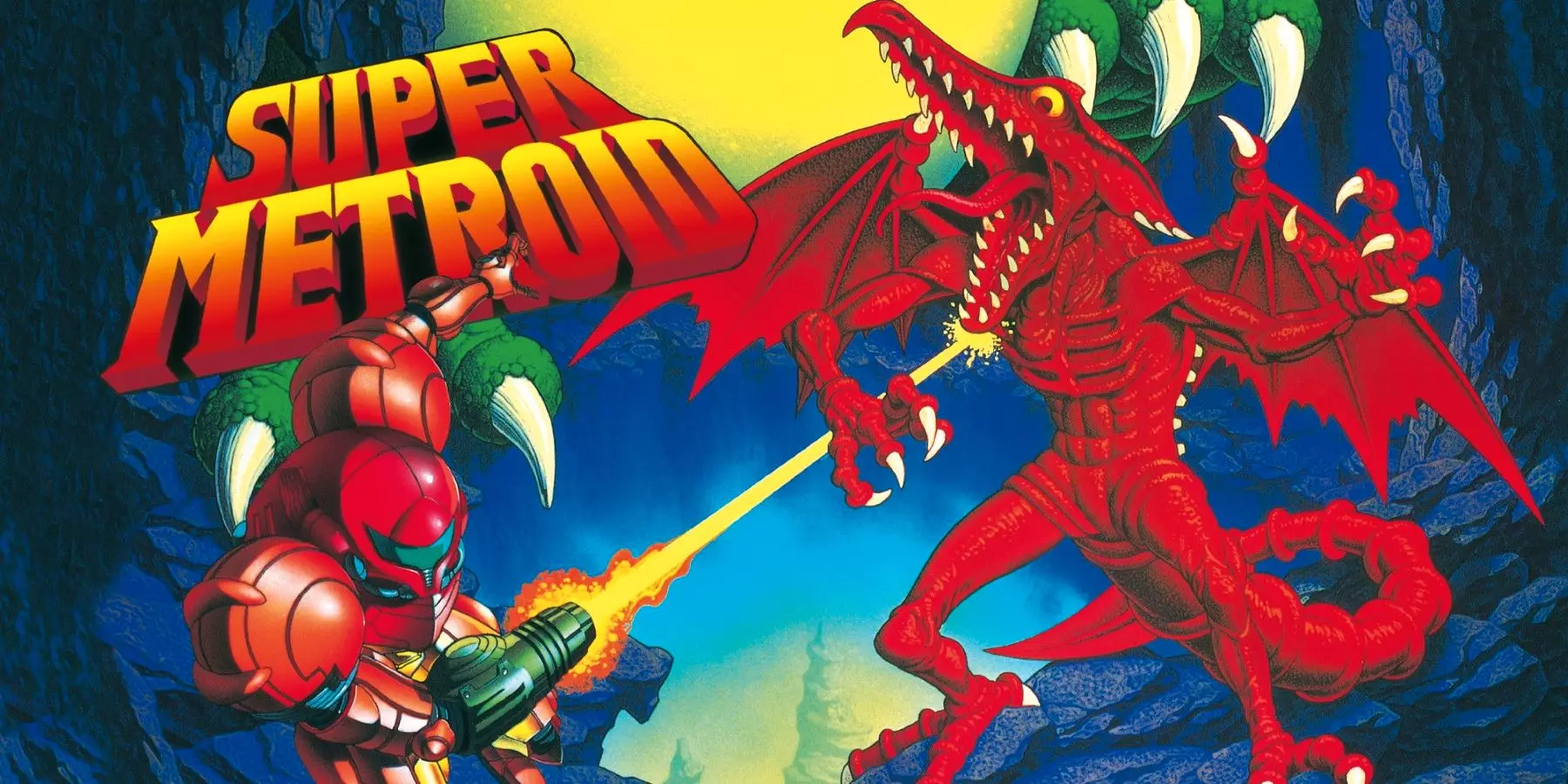 super metroid box art ameryka północna