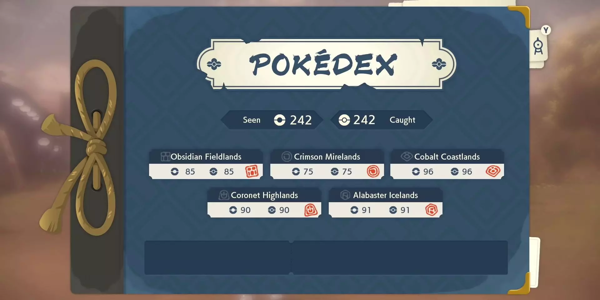 口袋妖怪傳奇-阿爾宙斯-遊戲後指南-完成-pokedex