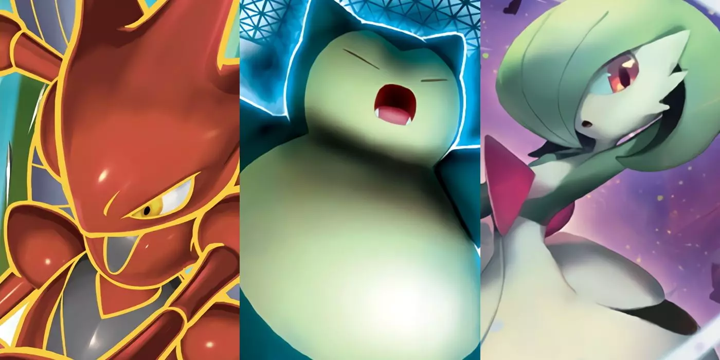 پوکيمون TCG اسڪيزر Snorlax Gardevoir