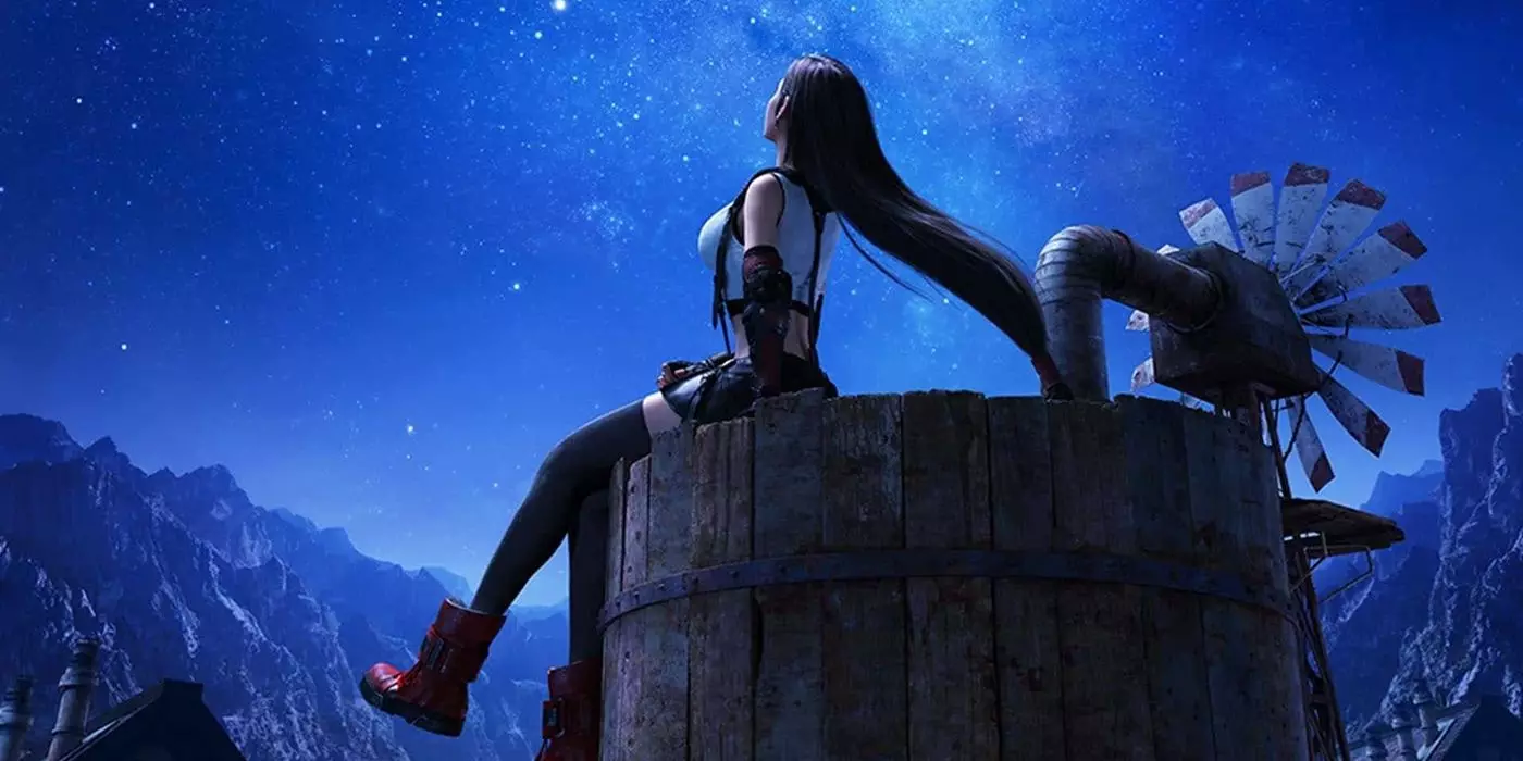 ho qetela fantasy 7 remake tifa water tower