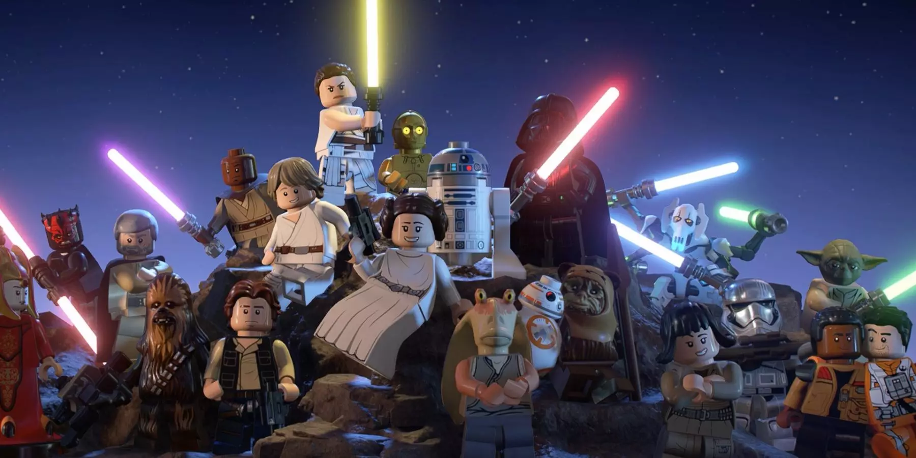 Personaggi lego star wars skywalker saga