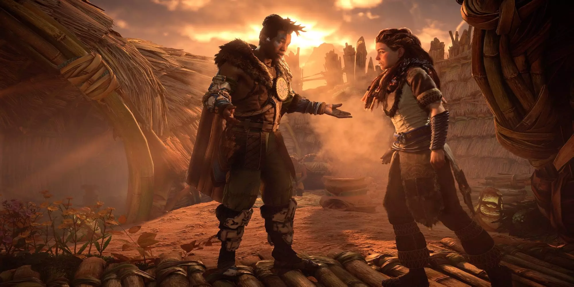 Varl e Aloy di Horizon Forbidden West