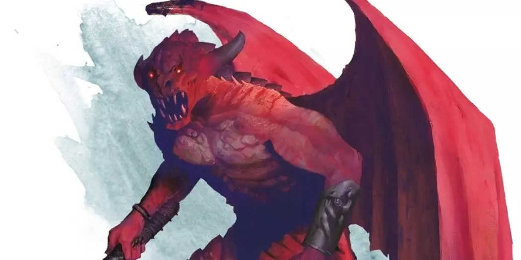 Pit Fiend o le D&D Monster Manual