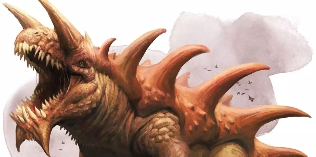 Tarrasque D&D 5e Monster нұсқаулығының рұқсатымен