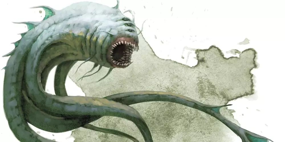 Aboleth með leyfi D&D 5e Monster Manual