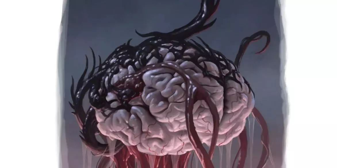 Plaku Brain me mirësjellje të Manualit D&D 5e Monster