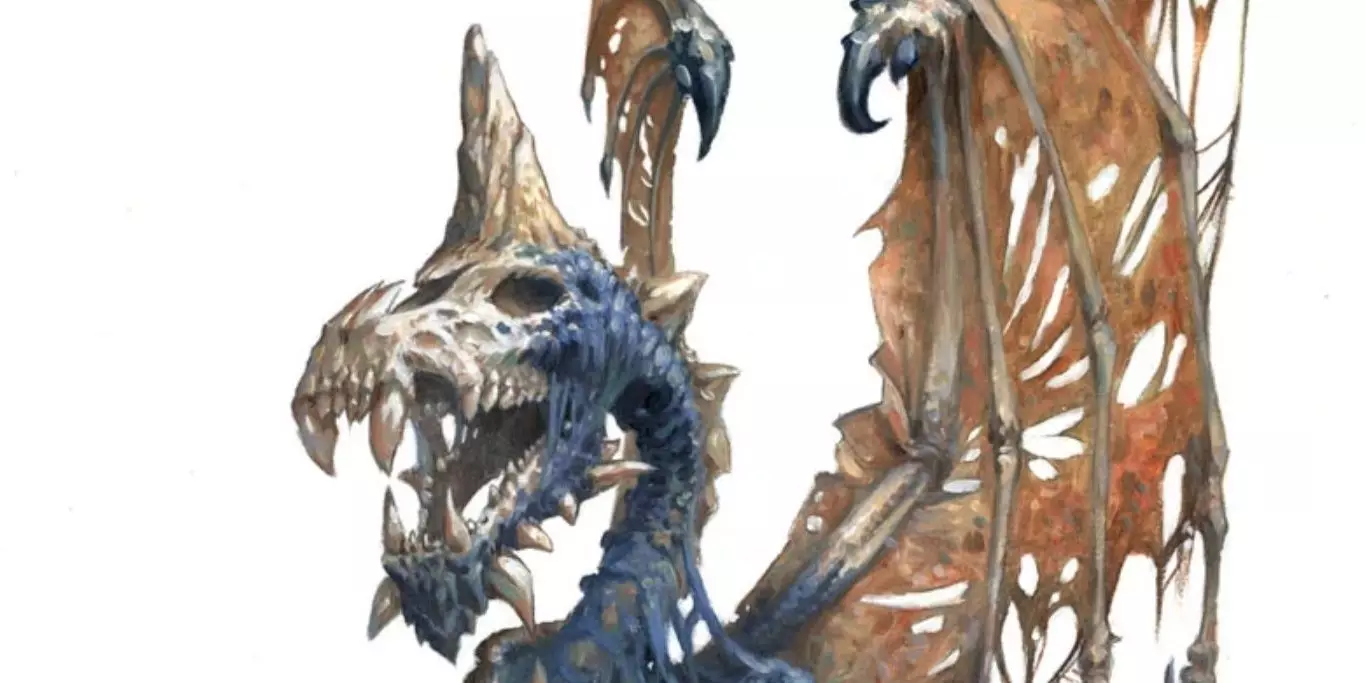 Dracolich fa'aaloaloga a le D&D 5e Monster Manual