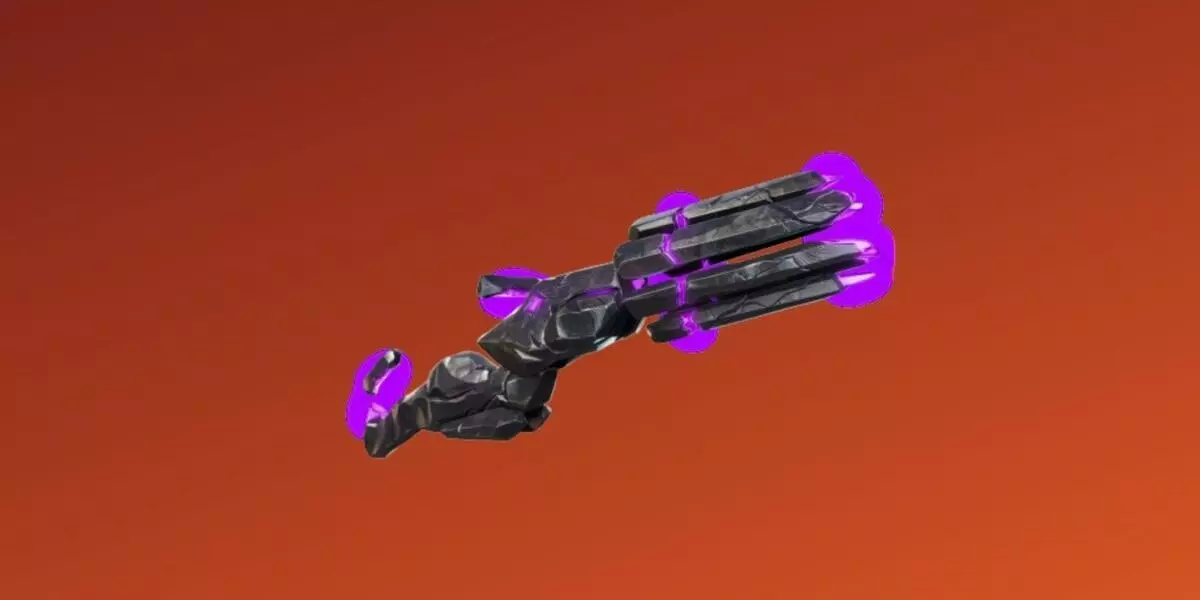 Fortnite Sideways Minigun orenji kumashure