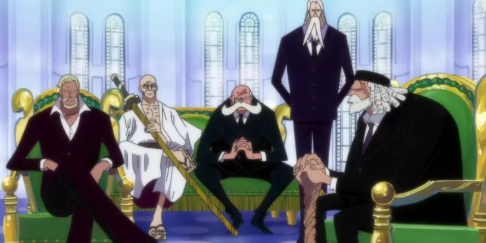 One Piece Five Elders Әлемдік үкіметі