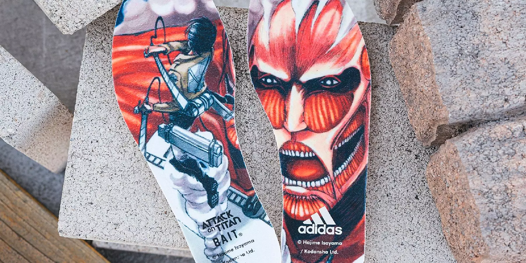 BAIT и adidas ја лансираат колекцијата Attack On Titan