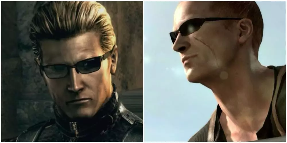 Resident Evil 5 Wesker և Resident Evil 6 Jake կողք կողքի