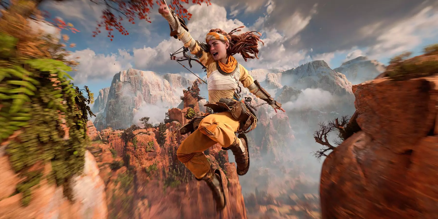 Como Horizon Forbidden West perfecciona a mecánica de escalada de Modern Gaming