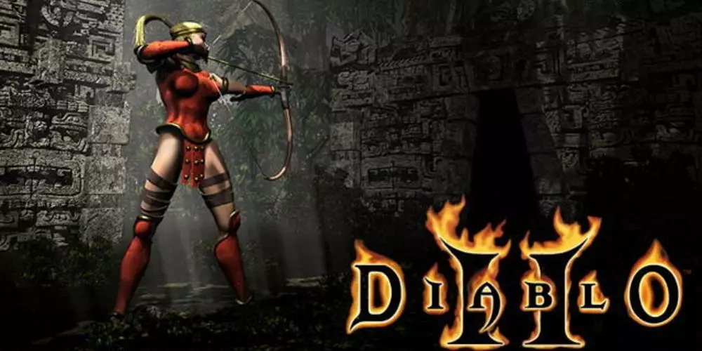 Amazon Aiming Bow Diablo 2 অরিজিনাল প্রোমো