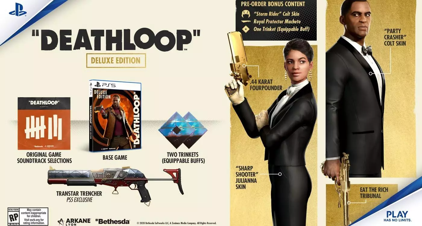 deathloop lüks baskı içeriği