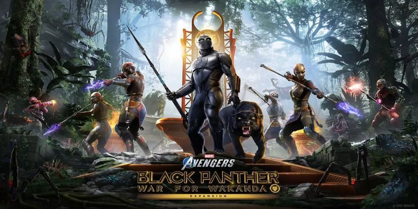 iyamangalisa impi ye-avengers ye-wakanda promo art