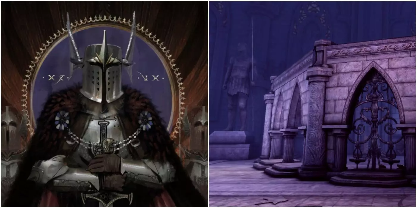 Ang mga Templar ug ang ilang mga kwarto sa Dragon Age: Origins