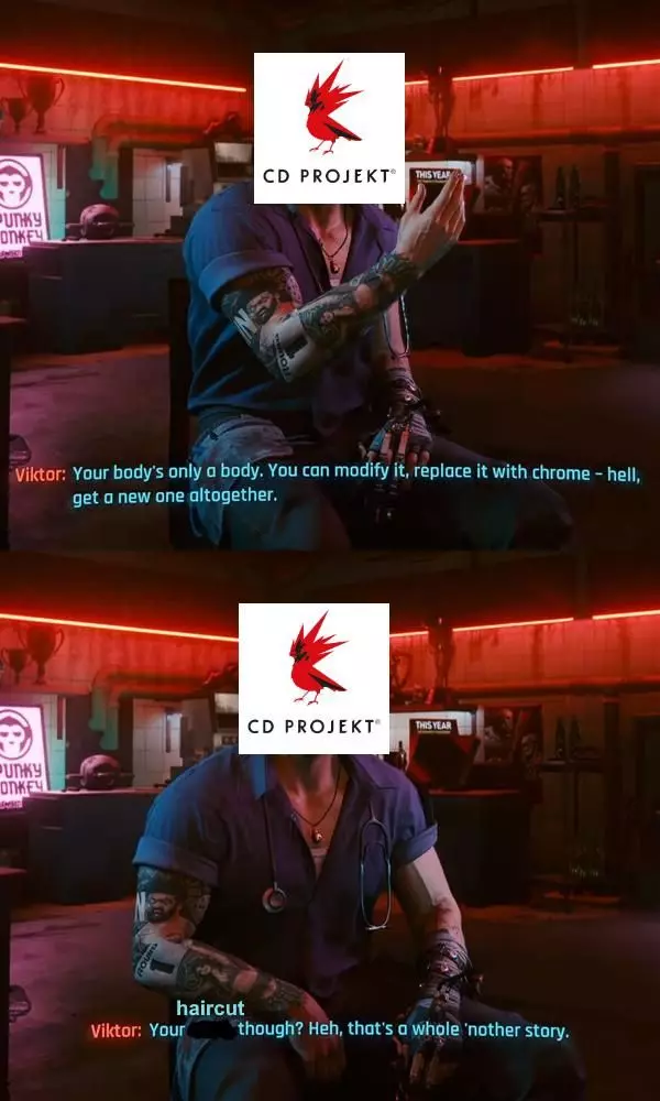 Cyberpunk 2077 teukteukan buuk Meme