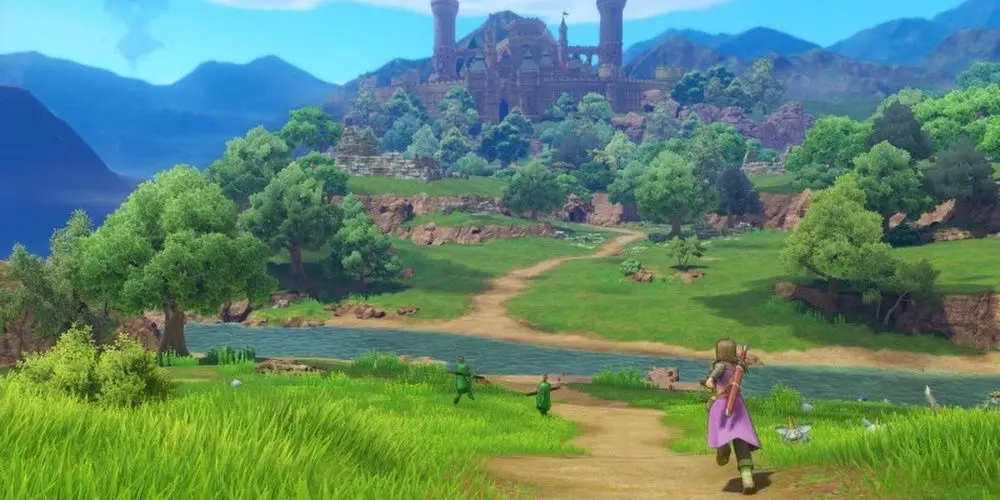 Dragon Quest XI oo ku ordaya qalcada