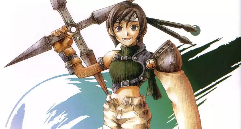 FF7 Yuffie આર્ટ