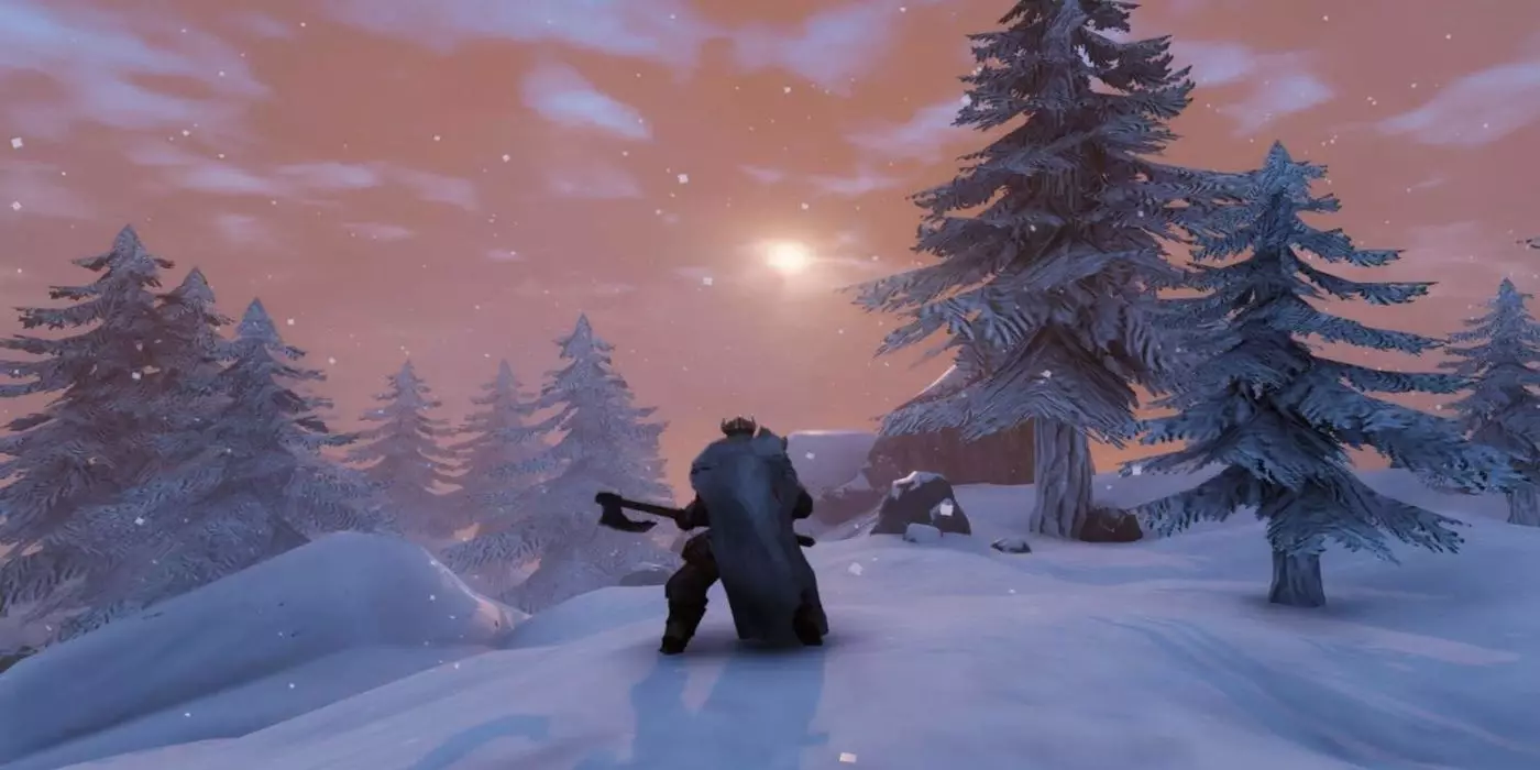 Valheim Wikinger im Schnee Screenshot