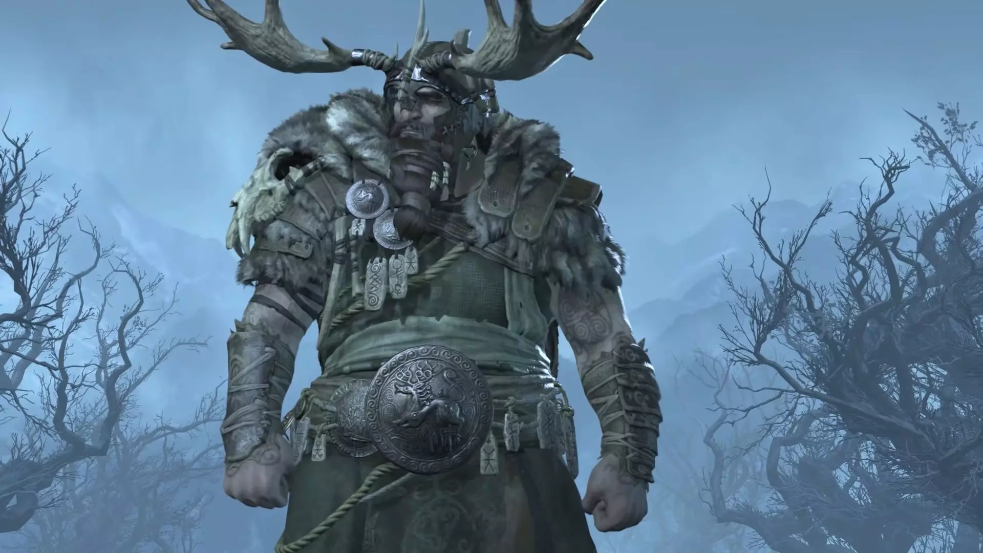 A diablo 4 játékmenet trailere druid snow