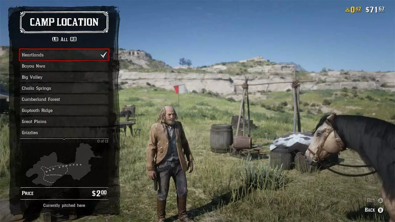 Duży obóz Red Dead Online