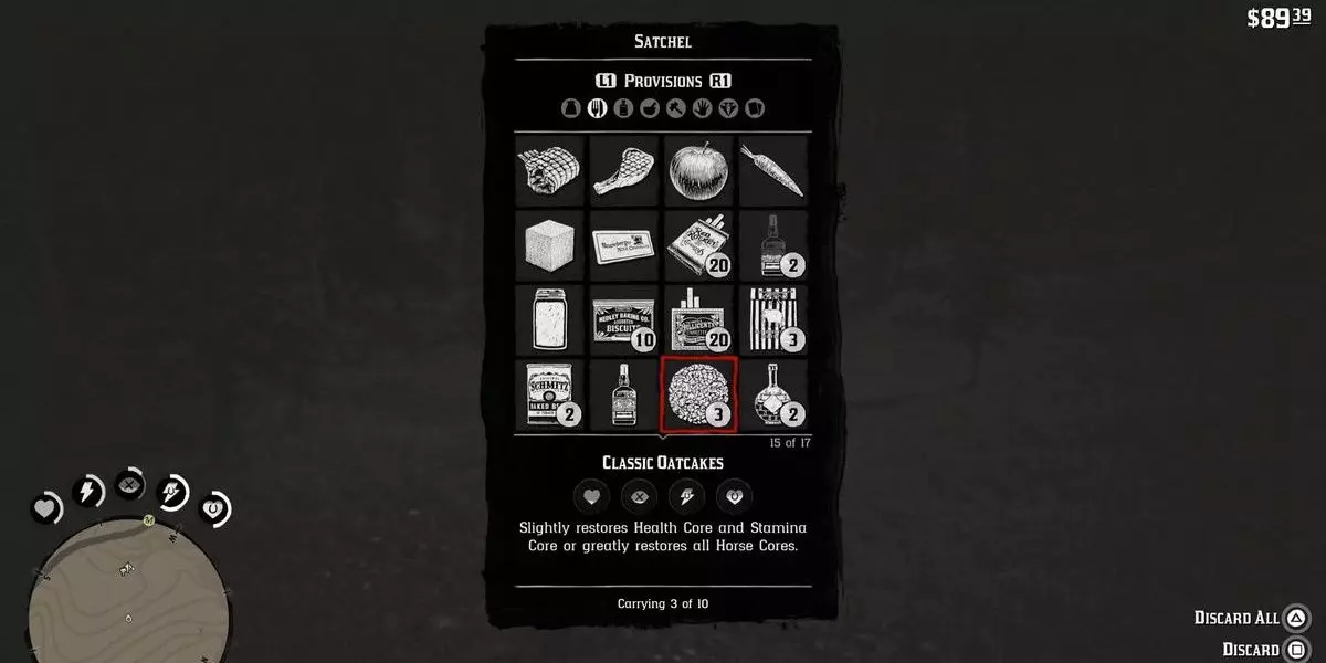 Satchel Red Dead Online noteikumi