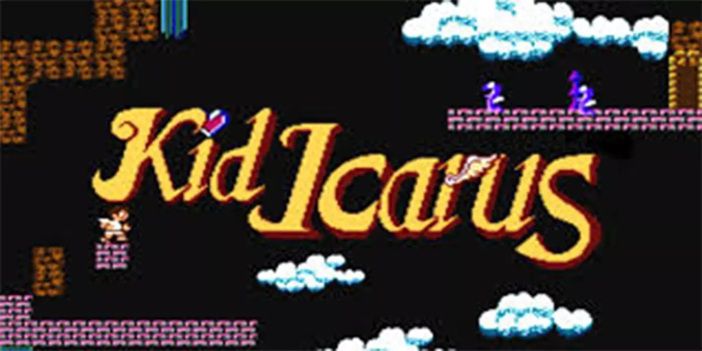 Kid Icarus nes ekranas