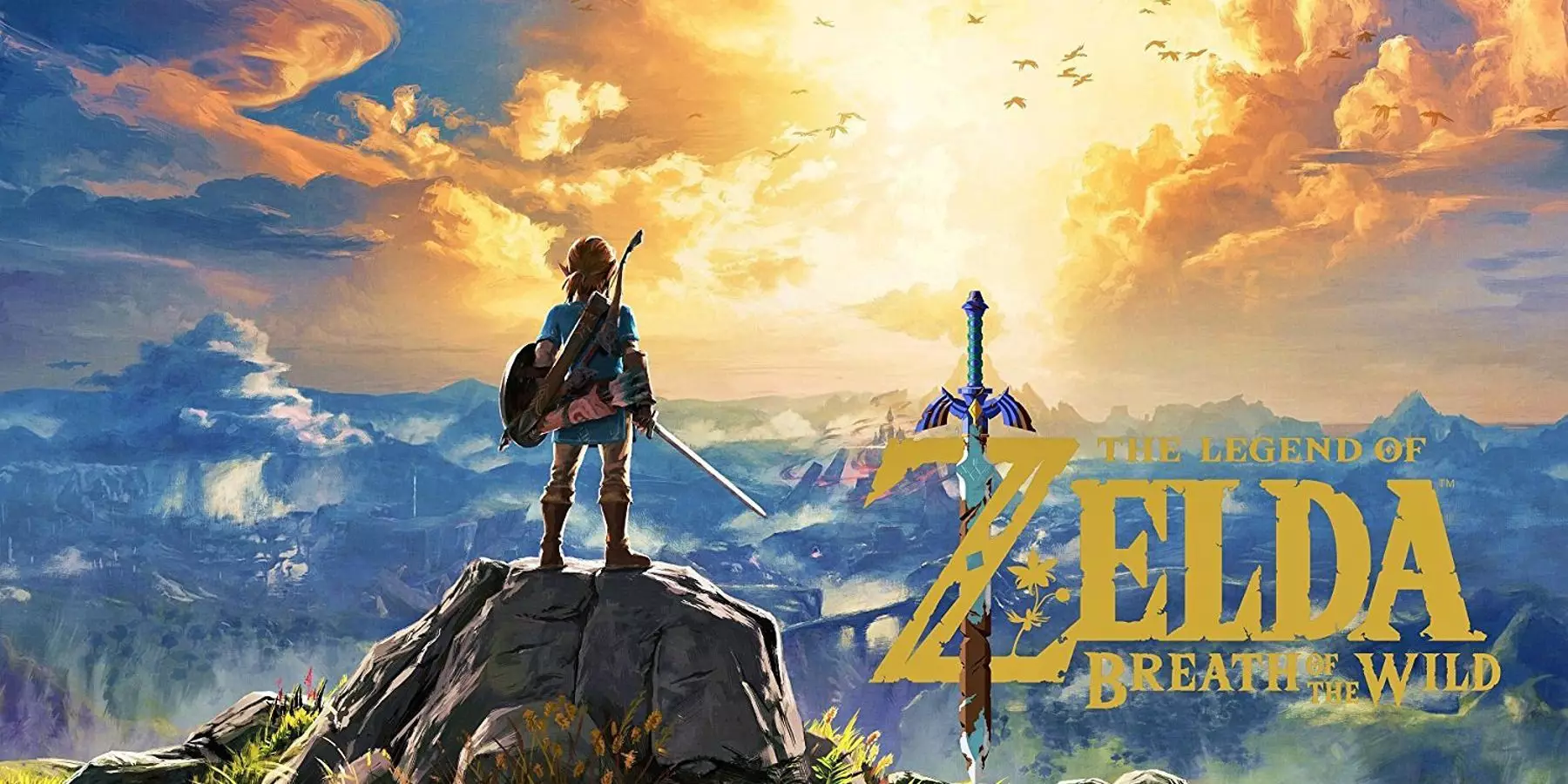 Art du titre pour The Legend of Zelda: Breath of the Wild.