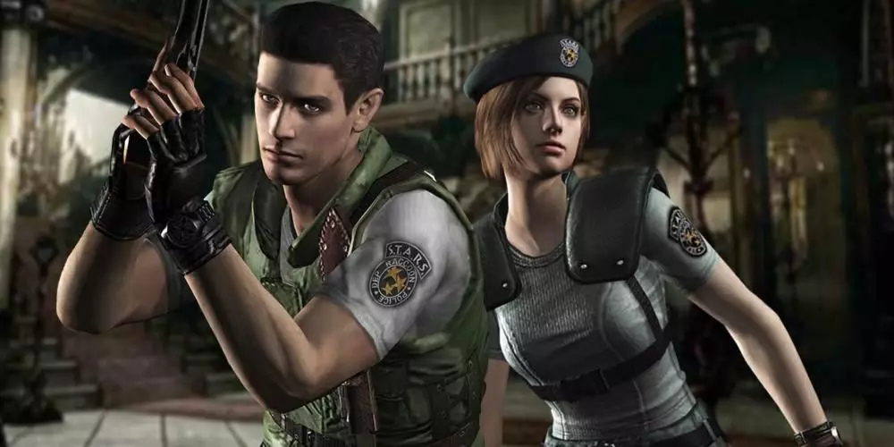 Chris Redfield และ Jill Valentine