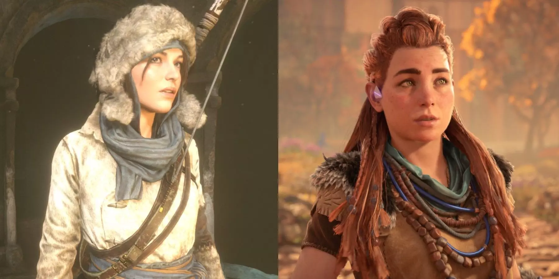 Aloy ma Lara Croft na i ai se aafiaga tutusa i taaloga