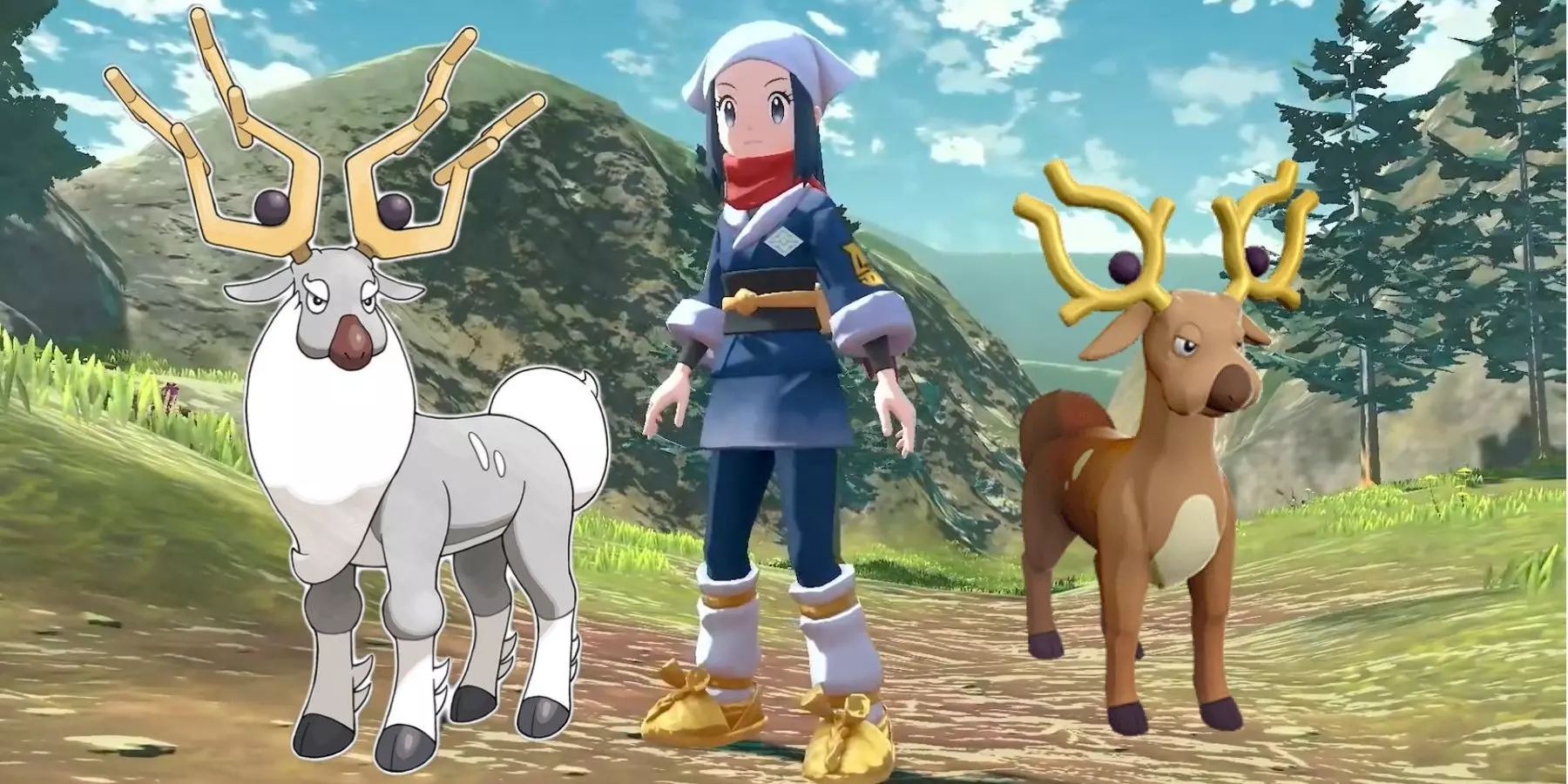 Pokemon Legends: Arceus - Sådan udvikler du Stantler til Wyrdeer