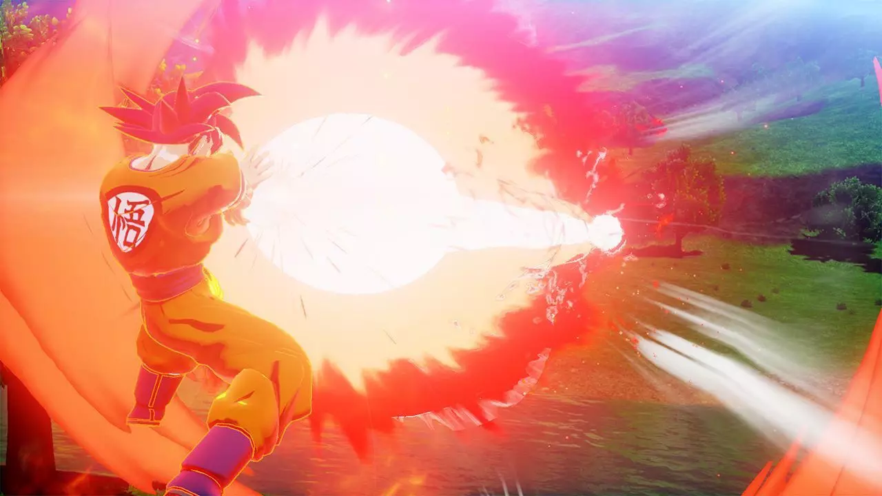 dbz kakarot kamehameha