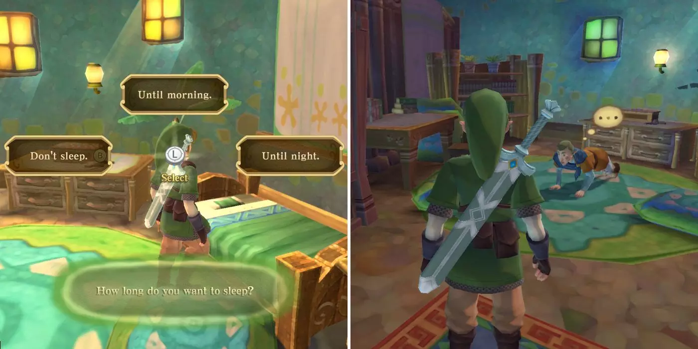 Die Nebenquest The Fledge's Workout in The Legend of Zelda: Skyward Sword HD kann in etwa 3 Minuten abgeschlossen werden, wenn sie auf einmal angegangen wird