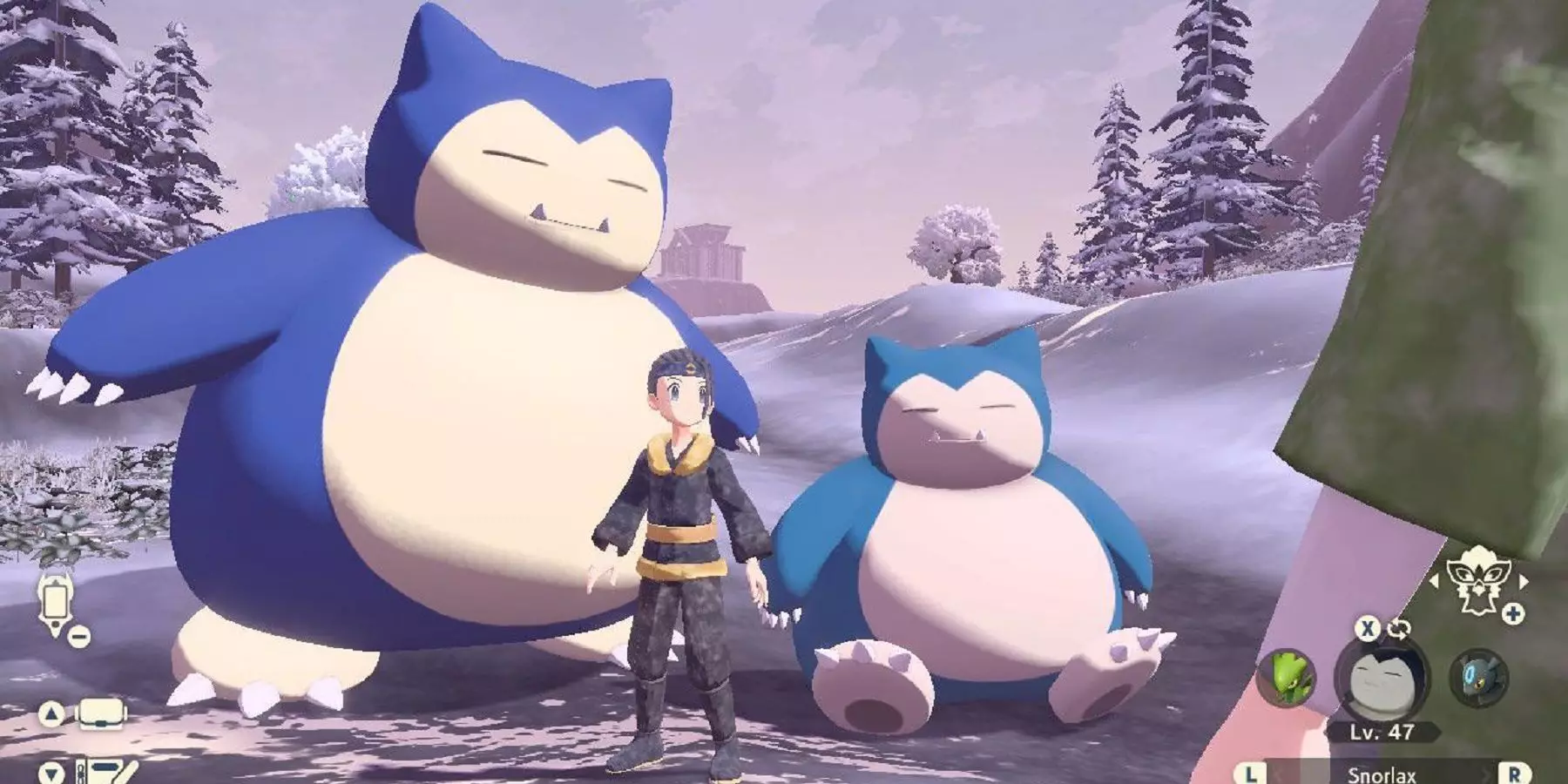 Legenda pokemon fitur arceus alpha snorlax