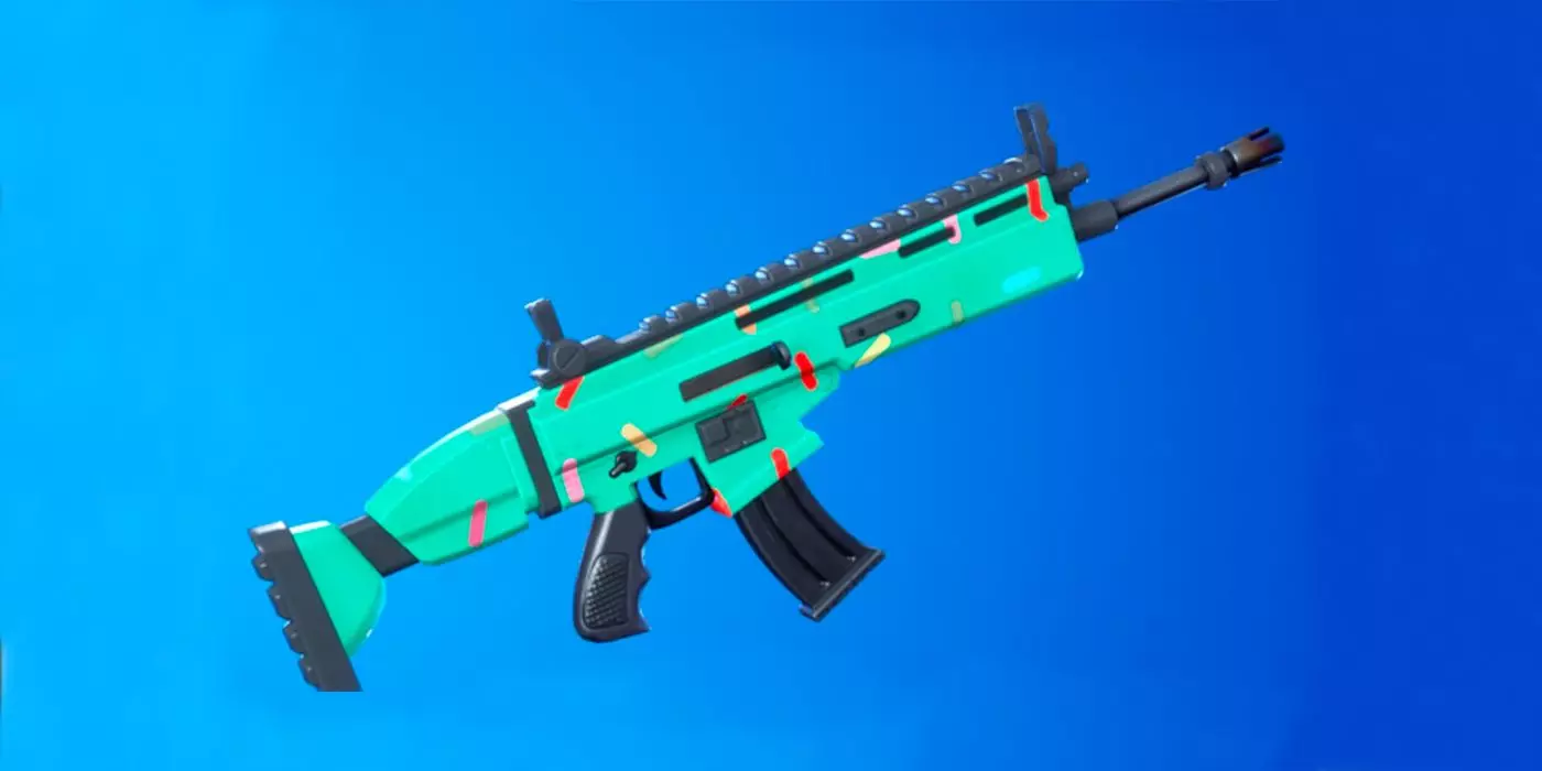 fortnite επικά παιχνίδια κομφετί όπλων περιτυλίγματος 3ων γενεθλίων