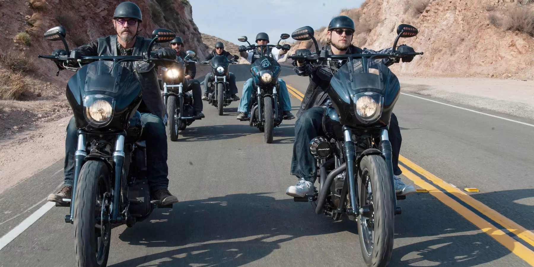 Jax y Chibs en Sons of Anarchy