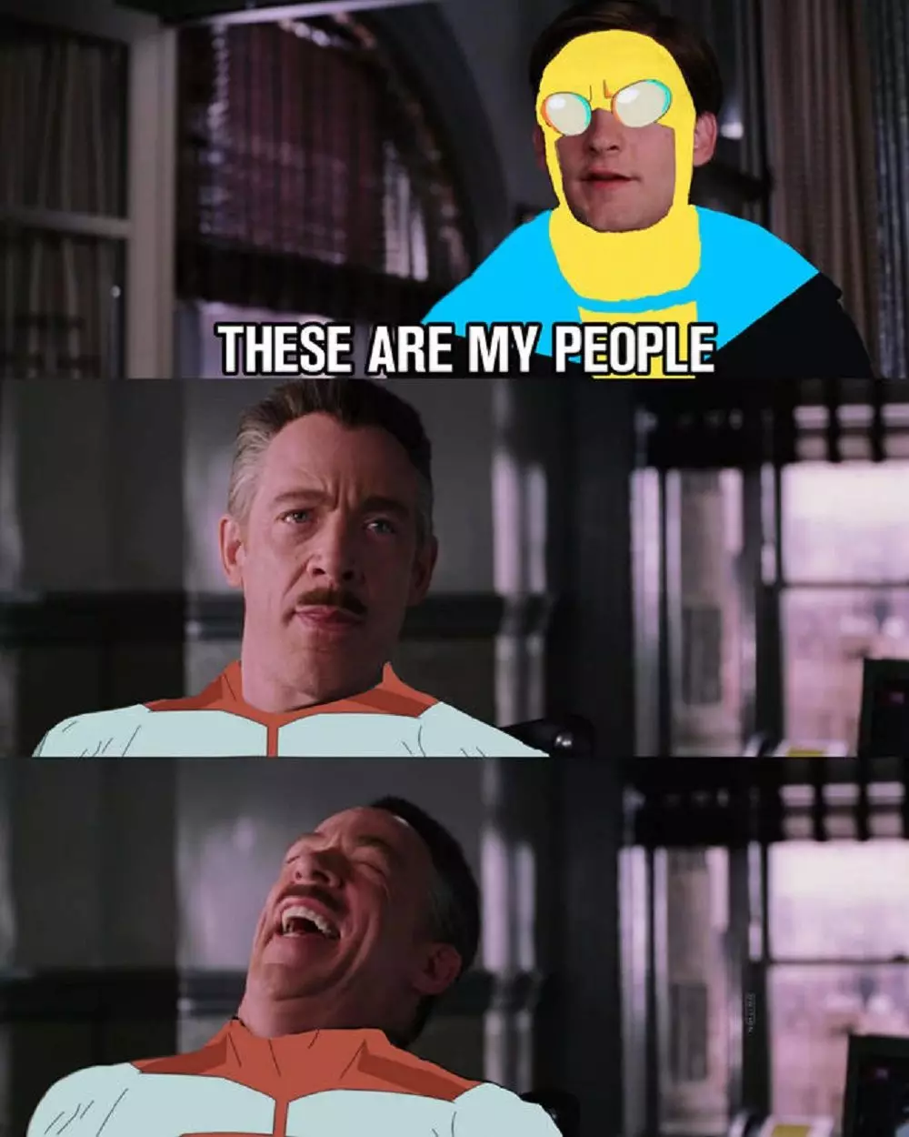 invincible omni man ដូច Jonah jameson