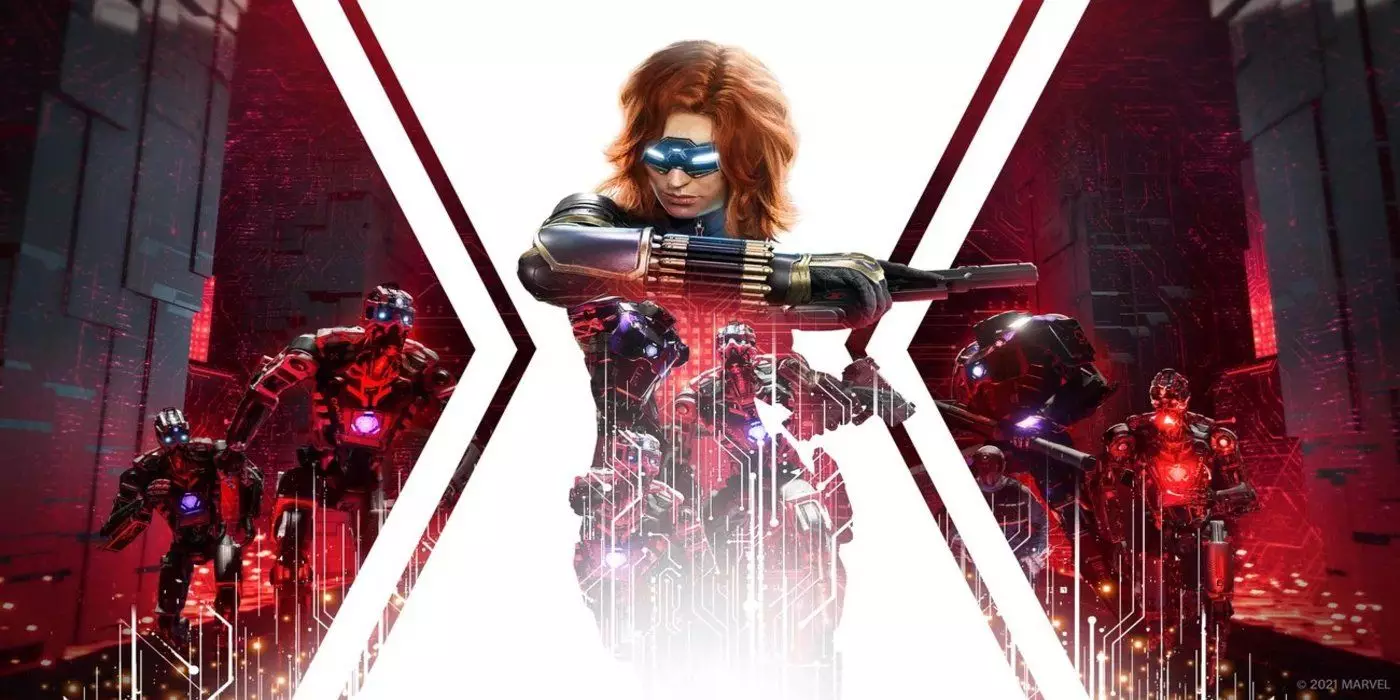 marvels avengers red room takeover key art