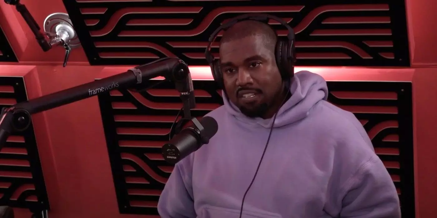 Lîstikên Kanye West Joe Rogan